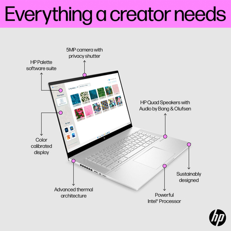 HP Envy 16-h1053dx Intel® Core™ i7-13700H 16/1TB RTX™ 4060 8GB 16.0