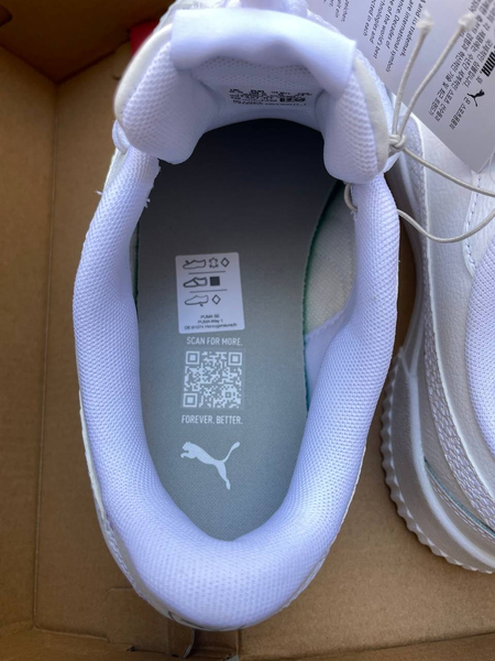 Кроссовки PUMA WHITE-PUMA SILVER фирменный