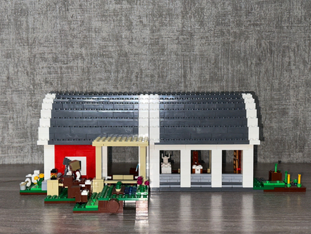 Lego Minecraft 21187 аналог Лего Майнкрафт