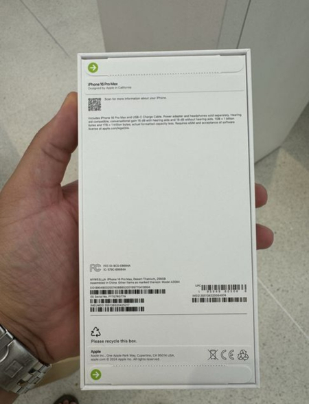 Iphone 16 pro, pro max