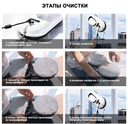 Робот для мойки окон,Робот мойщик окон CHOVERY