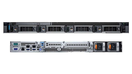 Б/У Сервер R340, дисковая полка на 4 диска 3.5 дюйма.