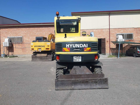 Экскаватор колесный HYUNDAI 55W