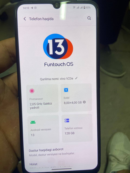 Vivo 23 e 8 128 GB