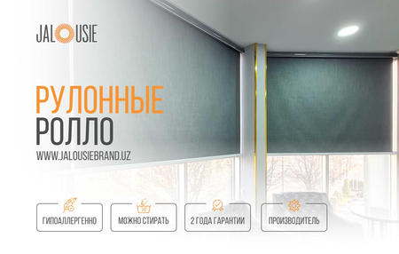 Жалюзи. Шторы Рулонные ролло Модель - 4