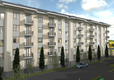 Ж/К Солид строй ТТЗ. 2х ком 58.5м² 4 этаж. Рассрочка есть