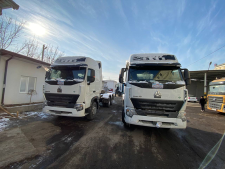 HOWO A7 CNG Тягач 6×4 Двигатель:T12.42-50, 420 Л.С ЕВРО 5