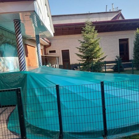 Банер Басейн,навесларни нолдан йопамиз