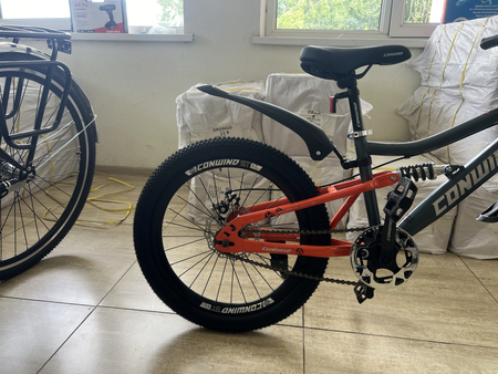 Новый велосипед BMX  16 размер олди карзинка