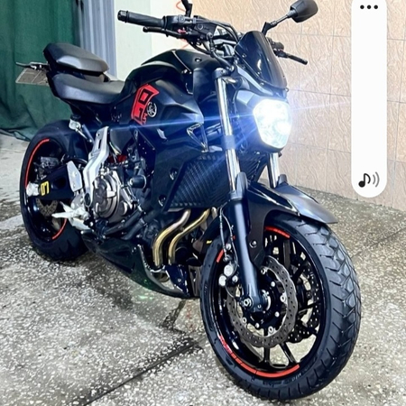 Yamaha mt07 мотоцикл после ДТП