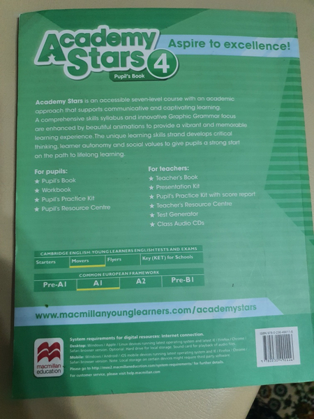 Учебник английского языка Academy stars