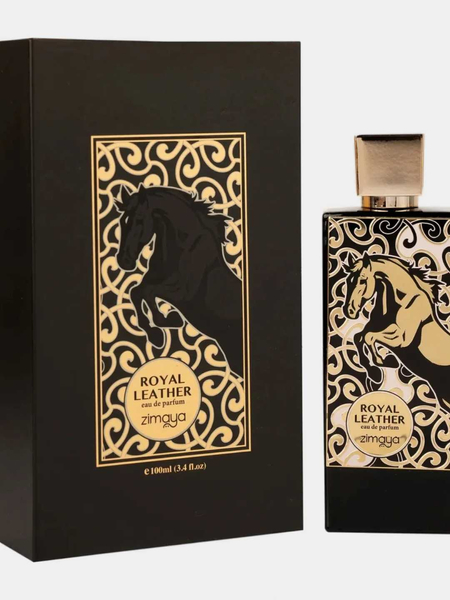 Royal Leather Men Eau De  parfumlangan uniseks zimaya, 100 ml