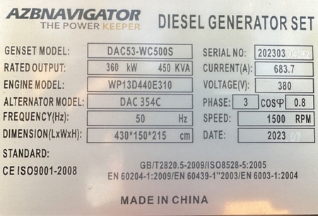 Generator Navigator