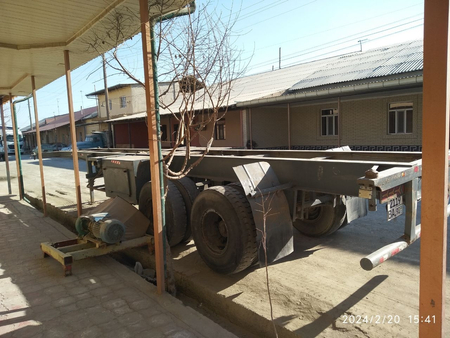 Прицеп контейнер ташувчи