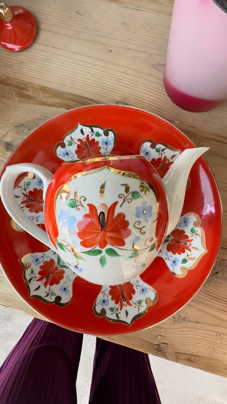 Чайный сервис новый