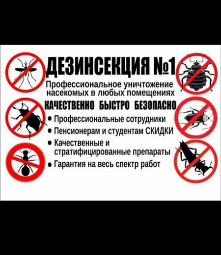 Дезинфекция. Дезинсекция. Дератизация
