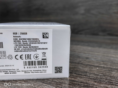 Oppo Reno 11F 5G  8/256GB абсолютно новый в упаковке с гарантией!