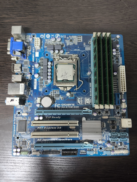 Gigabyte B75+i5 2400+16Gb
