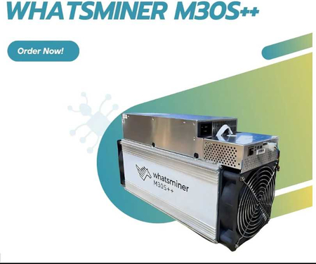 майнинг майнер asic whatsminer m30s++ новый в наличии в упаковке