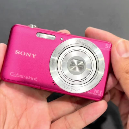 Фотоаппарат Sony Cyber short w710 розовый, привезённый