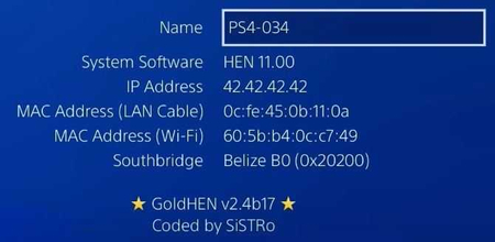 Прошивка playstation4 и установка игр до версии 11.00 включительно.