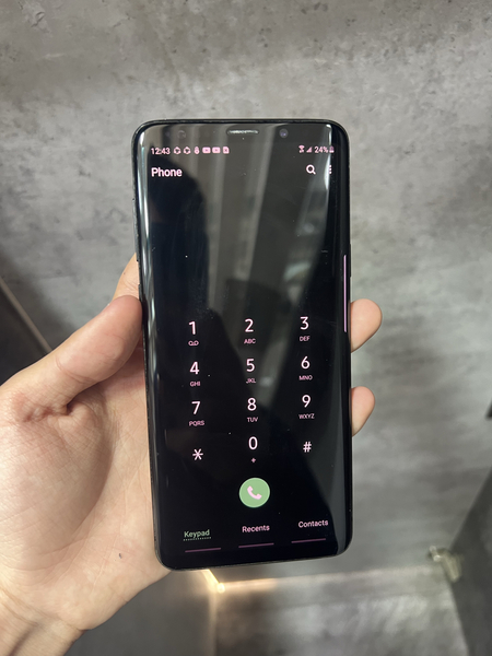 Samsung S9+ blue