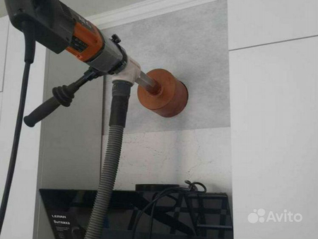 Услуги Алмазное бурение бетона и кирпича