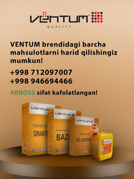 Ventum barcha maxsulotlari optom
