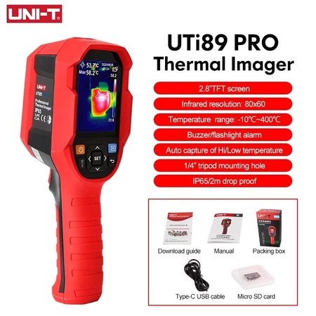 Профессиональный тепловизор UNI-T uti 89 pro
