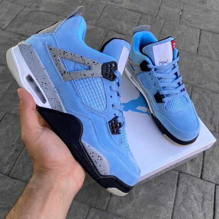 Jordan Retro 4 blue edition