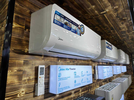 Кондиционер/Konditsioner/Inverter/Midea ALBA 9 000 BTU low Voltag 105v