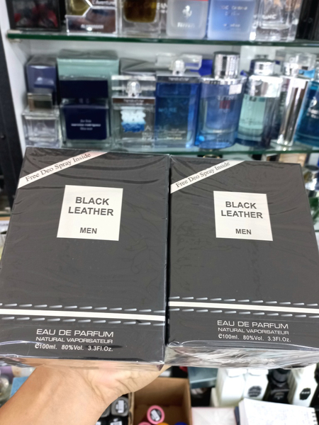 Black Leather Men Fragrance World