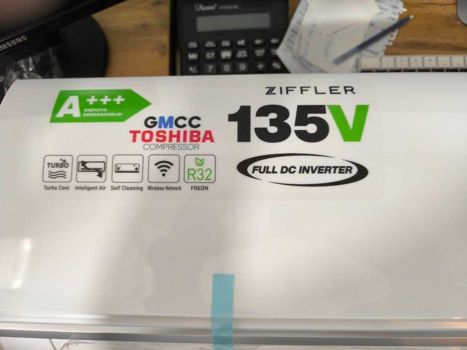 Кондиционер ZIFFLER 9-12 - 18/ DC inverter/Акция/ Оптом и в розницу