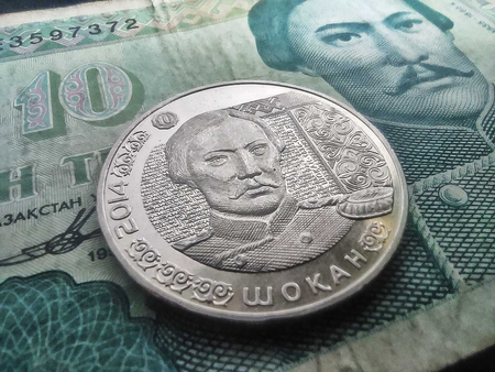Банкнота-Монета. 10/50 Теңге «ШОҚАН» 1993/2014. Казахстан