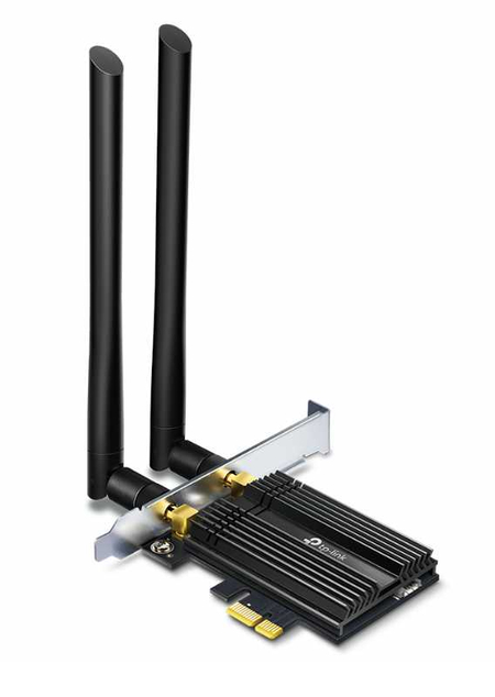 PCIe adapter адаптер TP-Link Archer TX50E Wi-Fi + Bluetooth 5.2