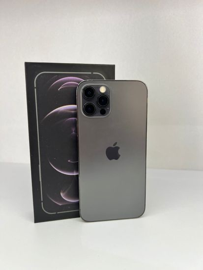 iPhone 12 pro 128 gb rangi qora ideal sostayena korobka dokument bor