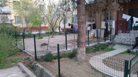 Установка еврозабор