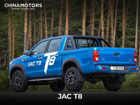 JAC T8 Pikap 4x4 polni privud xoxlaganlarga