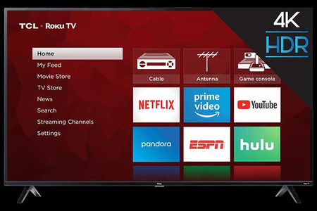 Телевизор TCL 43** Google TV 4k ultra + Бесплатный каналы в бонус
