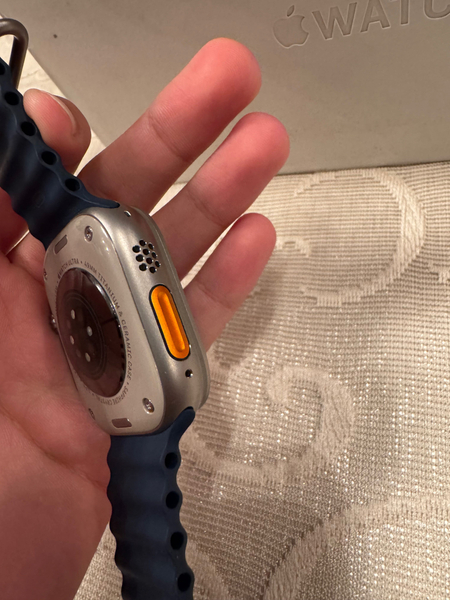 Apple Watch Ultra 2 49mm Titanium Blue Ocean Band