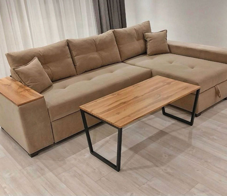 Mehmonxona uchun raskladnoy Uglovoy Divan