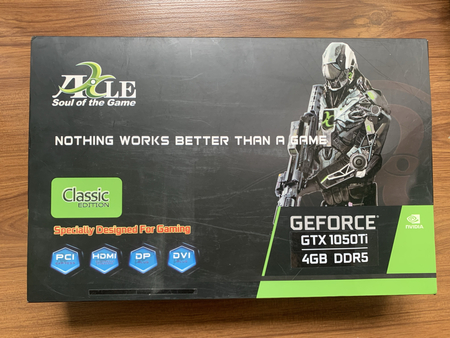 GeForce GTX 1050 Ti 4GB DDR5 Видеокарта Продается