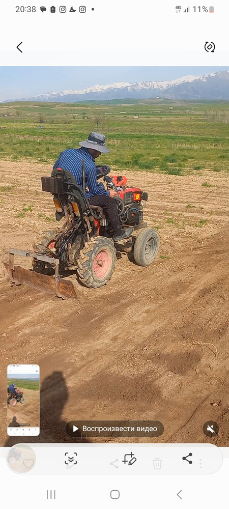 Mini traktor zubir