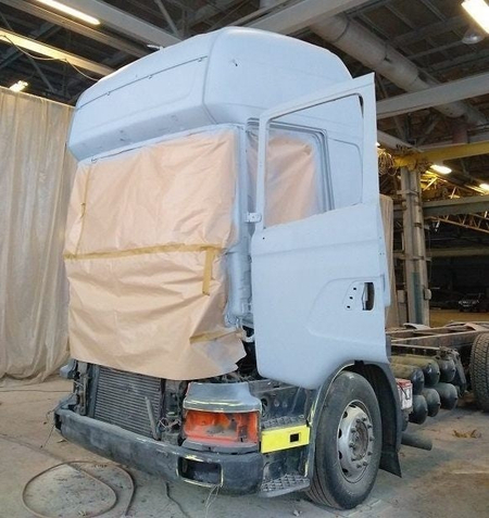 ПОКРАСКА грузовой автомобиль