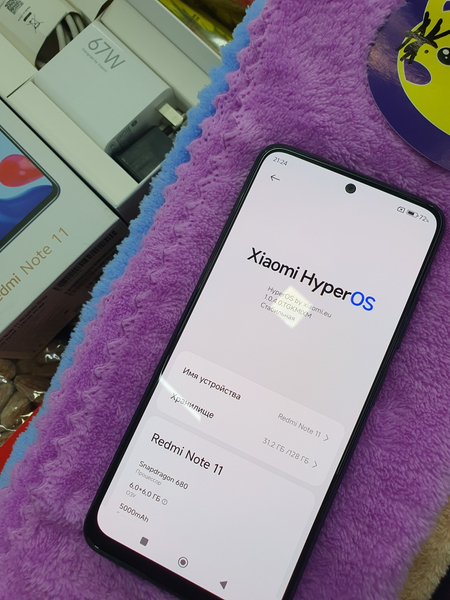 Redmi note 11 6/128Gb новый