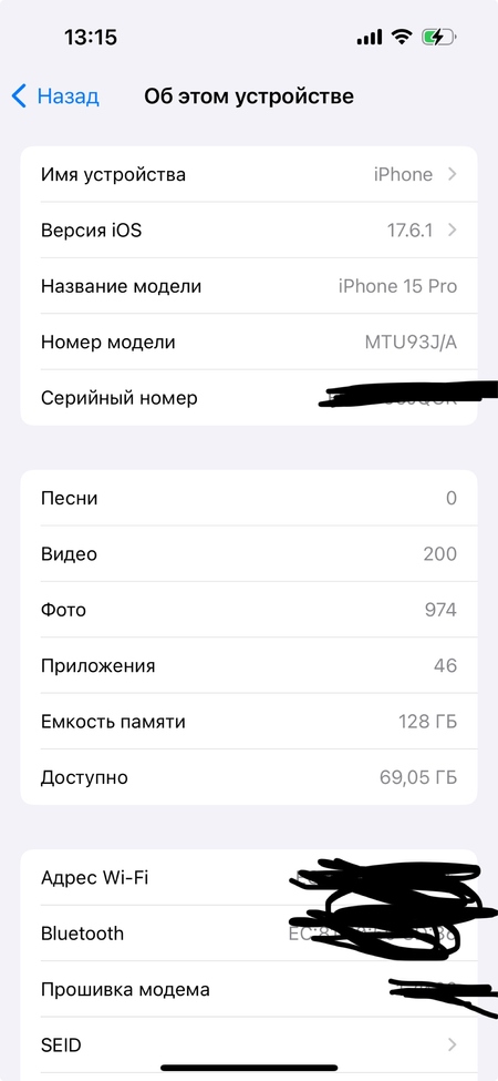 Iphone 15 pro 128 gb nasiyaga savdo bor