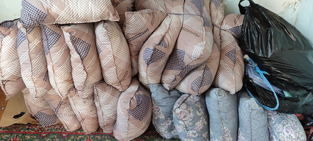 Matras-o'rin, ko'rpa yostiq komolekt