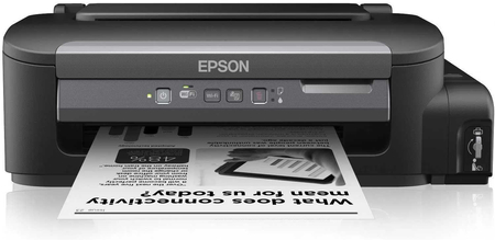 Струйный принтер Epson M105 Б/У Ч/Б старый выпуск оригинал