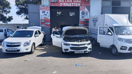 Propan Metan gaz ustanovka Trekker Cobalt Jentra Malibu Cheriy Jetour
