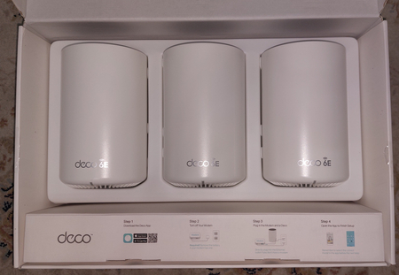Deco AXE5300 Tri-Band Mesh Wi-Fi 6E XE75
